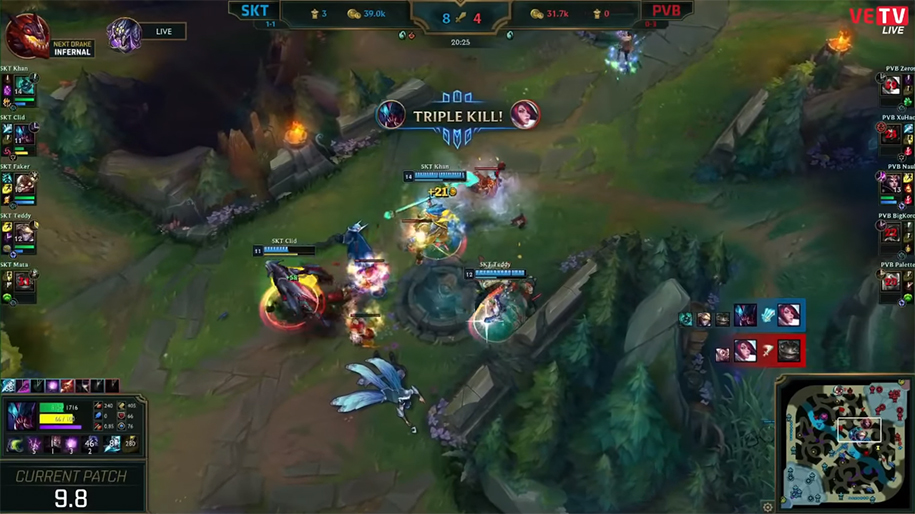 MSI 2019 - SKT vs PVB (Lượt đi): Chênh lệch đẳng cấp